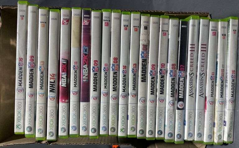 15 Xbox 360 Video Games Featuring Madden NFL and Assassin’s Creed ...