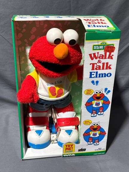 Sealed Tyco Sesame Street Walk & Talk Elmo Toy - Metzger Property ...
