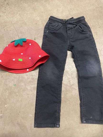 Children’s Cat & Jack Pants Size 5T and Red Bucket Hat - Metzger ...