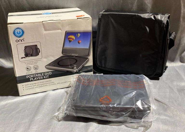 Onn Portable DVD Player Kit with Accessories - Metzger Property ...