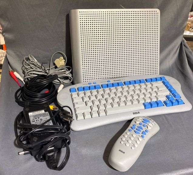 RCA MSN TV 2 Internet and Television Receiver with Keyboard, Remote ...