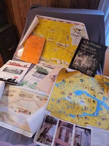 Historical Maps and Publications on Indiana and the Old Oregon Trail ...