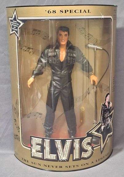 1993 Hasbro Elvis Presley ’68 Special Action Figure in Original ...