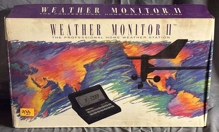 Davis Instruments Weather Monitor II Professional Home Weather Station ...
