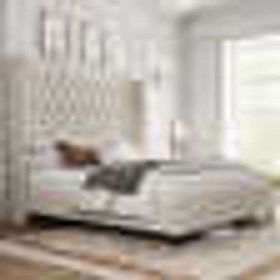 WILLA ARLO - Duluth Upholstered Wingback Bed - Metzger Property ...