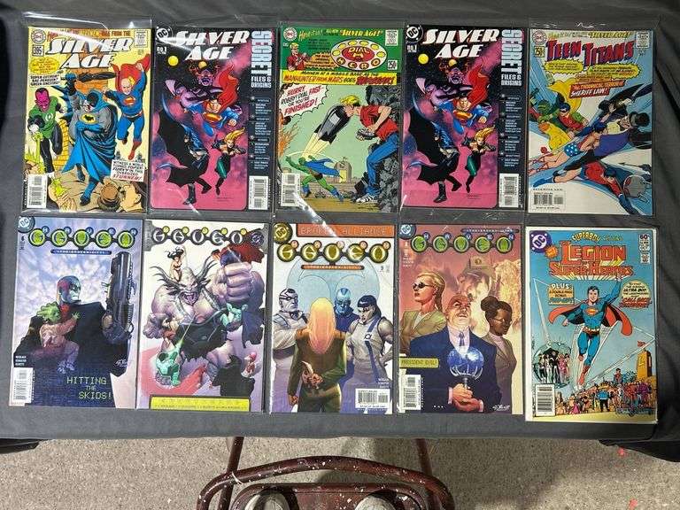 10 DC Comics Issues, Including Silver Age and Superboy (early 2000s ...
