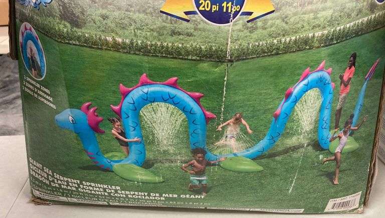 H20GO Inflatable Dragon-Themed Sprinkler for Outdoor Play - Metzger ...