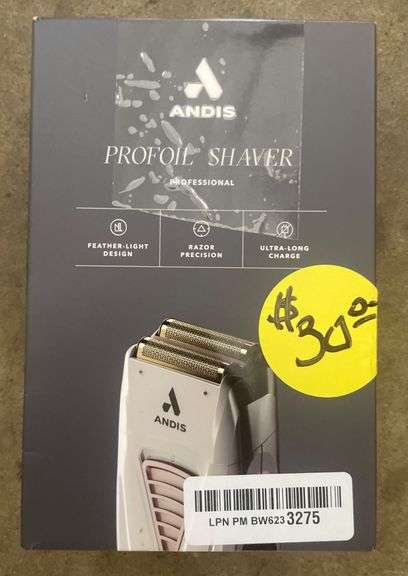 Andis ProFoil Lithium Titanium Foil Shaver with Accessories - Metzger Property Services, LLC