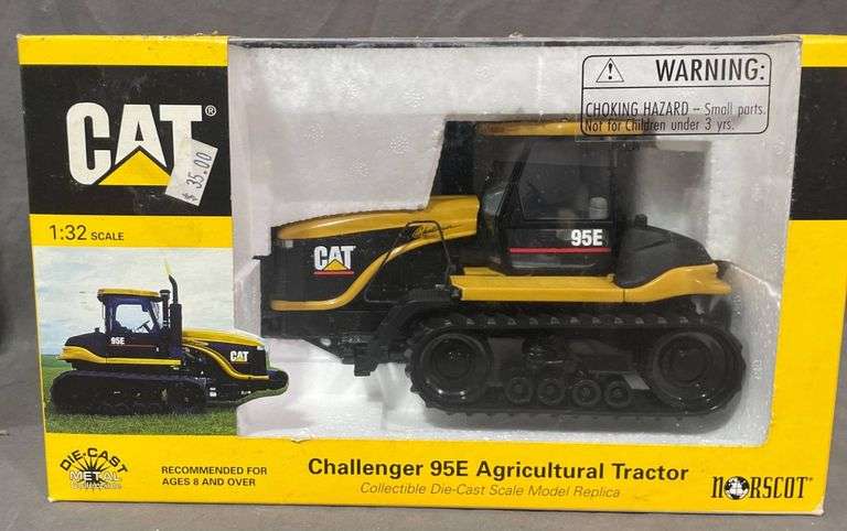 CAT Challenger 95E Agricultural Die Cast Tractor - 1:32 Scale - Metzger ...