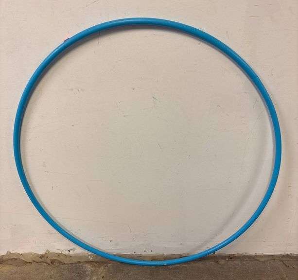 Blue Plastic Hula Hoop with 16 Bubble Toys - Metzger Property Services, LLC