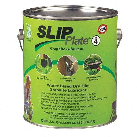 SLIP PLATE - SLIP PLATE General Purpose Dry Lubricant: Can, 1 gal ...