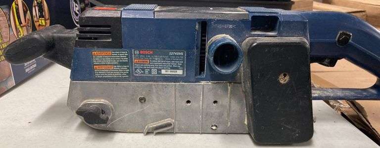 Bosch 1274DVS Belt Sander – Used - Metzger Property Services, LLC