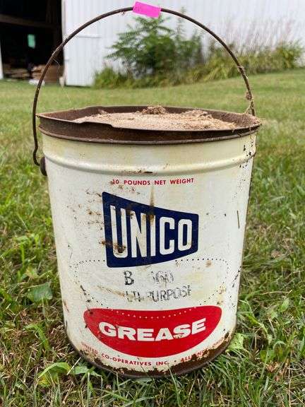 UNICO 10-Pound Grease Pail with Metal Handle - Metzger Property ...