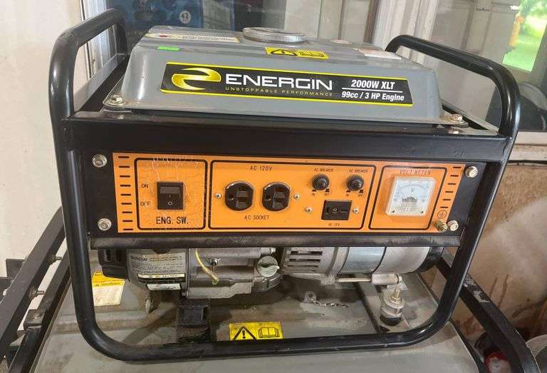 Energin 2000W XLT Generator with 99cc 3 HP Engine - Metzger Property ...