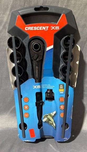 Crescent X6 20-Piece Pass-Thru Spline Socket Set - Metzger Property ...