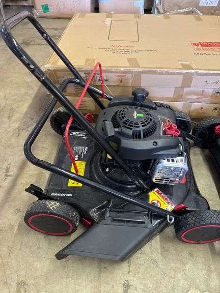 Hyper Tough Gas-Powered Lawn Mower with Briggs & Stratton Engine ...