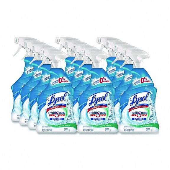 LYSOL - LYSOL Multi-Surface Bathroom Cleaner: Trigger Spray Bottle, 32 ...