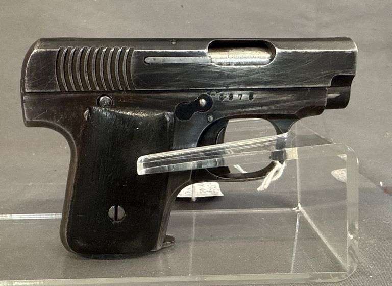 Llama Danton .25 Caliber Semi-Automatic Pistol with Leather Holster ...