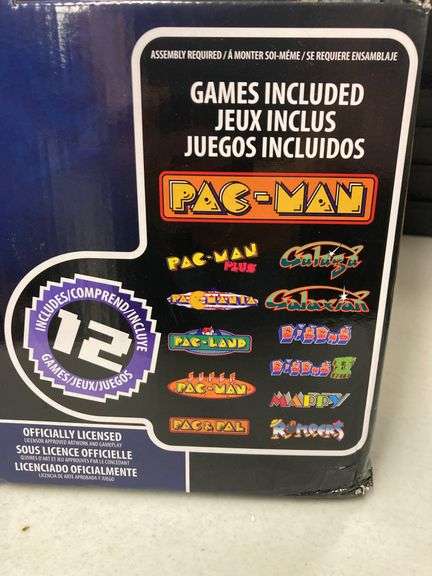 Arcade1Up Pac-Man Party-Cade Gaming Console with 12 Games - Metzger ...