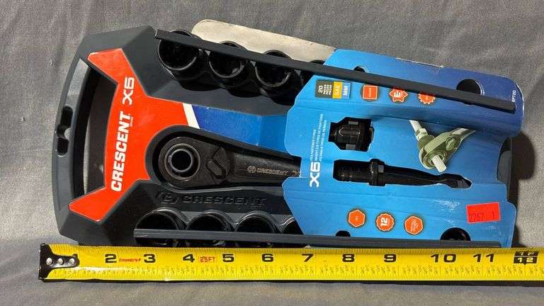 Crescent X6 20-Piece Pass-Thru Spline Socket Set - Metzger Property ...