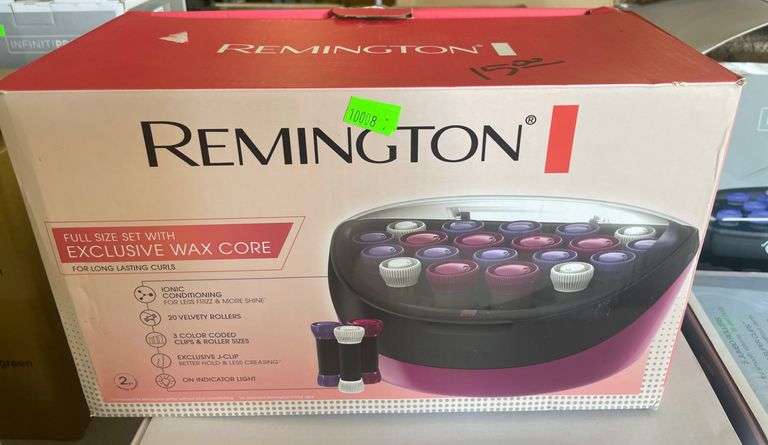Remington Full Curling Set with Exclusive Wax Core Technology - Metzger ...