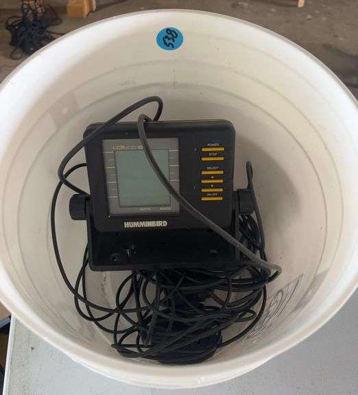 Humminbird LCR 400 ID Fish Finder in Bucket - Metzger Property Services ...