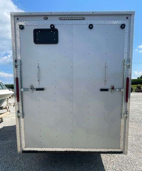 6x12 1 Axle Assembled Enclosed Trailer, Has Title, VIN: MVIN36833IND ...