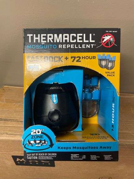 Thermacell Mosquito Repellent Device with 72-Hour Value Pack - Metzger ...