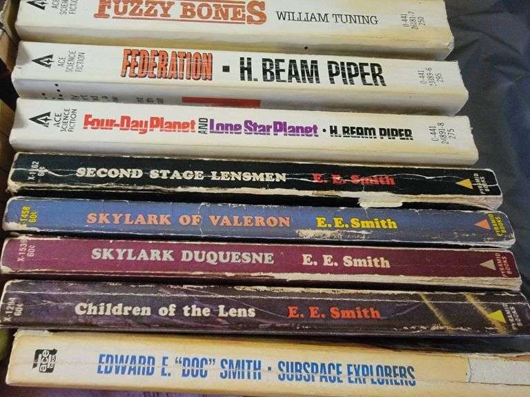 Sci-Fi Paperback Novels by E.E. ‘Doc’ Smith and H. Beam Piper - Metzger ...
