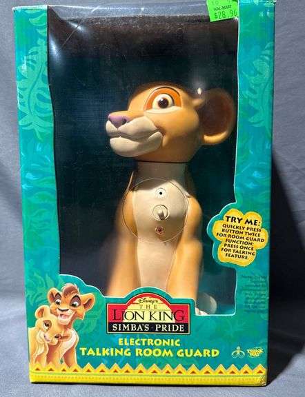 Disney’s The Lion King Simba’s Pride Electronic Talking Room Guard ...