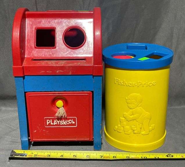 Playskool Shape Sorter and Fisher-Price Can with Blocks - Metzger ...