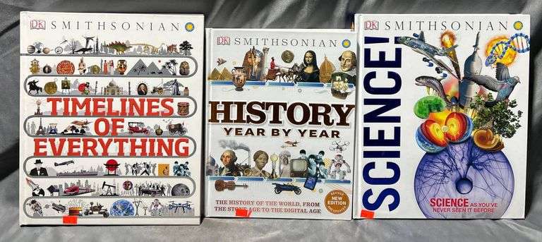 Smithsonian DK Hardcover Book Collection: ‘Timelines of Everything ...