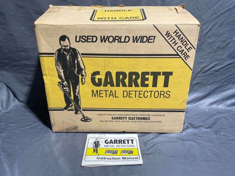 Garrett Metal Detectors Master Hunter A.D.S. Box With Parts and Manual ...