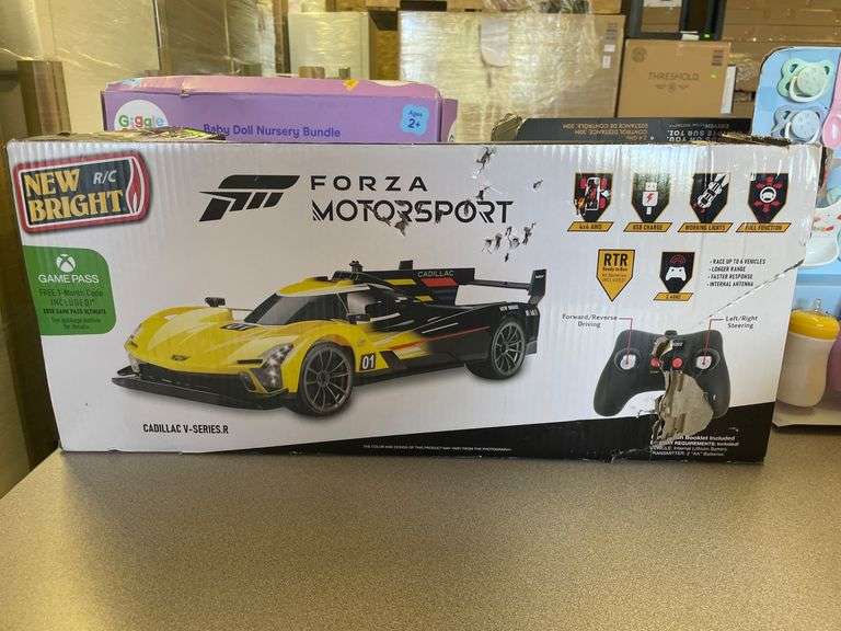 New Bright RC Cadillac V-Series.R Forza Motorsport Remote Control Car ...