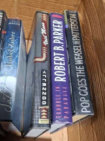 Hardcover and Paperback Books by Various Authors Inc. James Patterson, John Sanford & Robert B ...