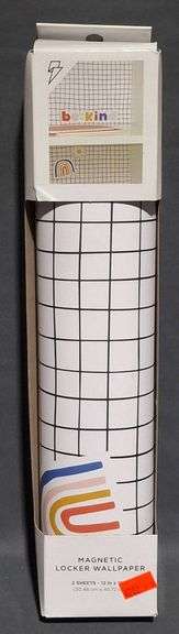 Magnetic Locker Wallpaper by Paper Riot Co, 2 Sheets - Metzger Property ...