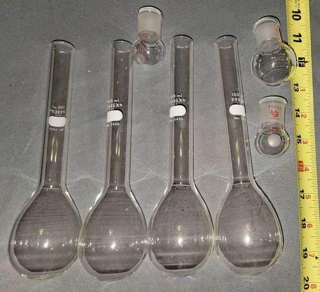 Laboratory Glassware Inc. Volumetric Flasks, Test Tubes - Metzger ...