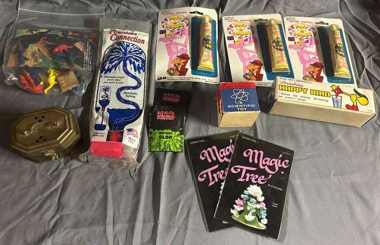 Novelty Toys, Trinkets, and Games with Packaging - Metzger Property ...