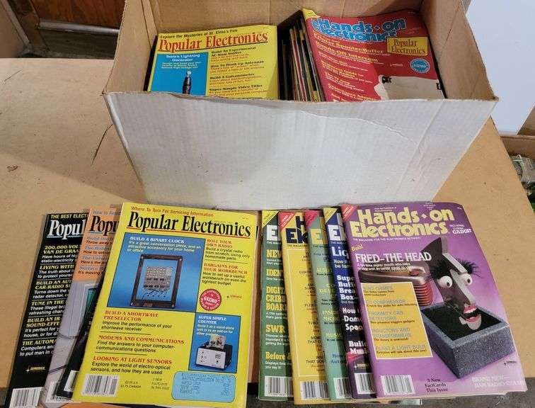 Popular Electronics and Hands-On Electronics Magazines 1980s and 90s ...