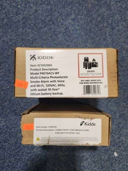 Kidde Smoke Alarms, Voice Alert, Wi-Fi, 2 Units - Metzger Property ...