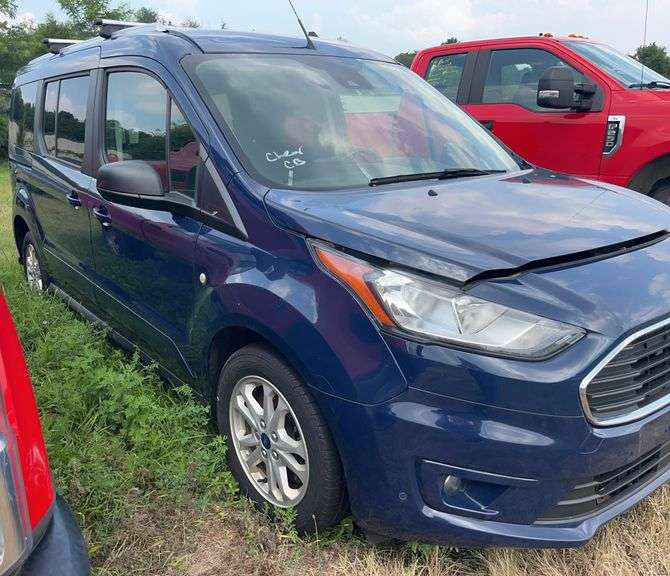 2020 Ford Transit Connect XLT Van, gas, 92973 miles, has title, VIN ...