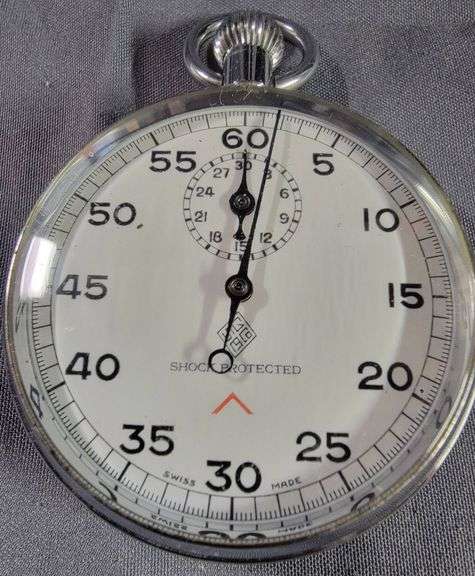 Swiss-Made Manual Stopwatch with Original Bag and Box - Metzger ...