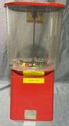 Oak Mfg. Co. Inc. 5¢ Red Candy Vending Machine 8”x8”x16” - Metzger ...