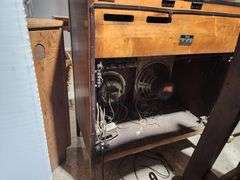 Farnsworth Panamuse Console Radio-Phonograph Cabinet by Capehart, 31 ...