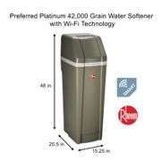 RHEEM - 42,000 Grain Preferred Platinum Wi-Fi Enabled Smart Water ...