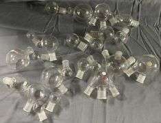 Laboratory Glass Adapters and Round Bottom Flasks - Metzger Property ...