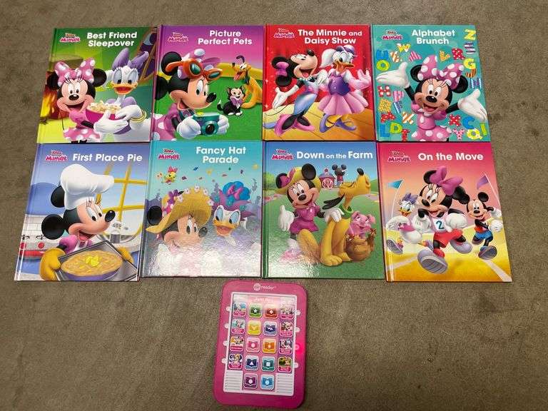 Me Reader Minnie Mouse Electronic Reader with 8 Storybooks - Metzger ...