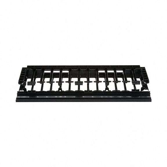 PANDUIT - PANDUIT Horizontal Single-Sided Manager: 1 Rack Units, Single ...