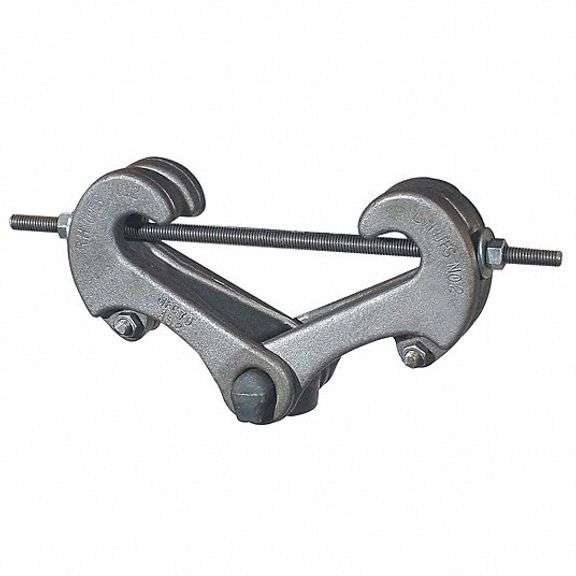 ANVIL - Beam Clamp: Forged Steel, 11,500 lb Load Capacity, For 3/8 in ...