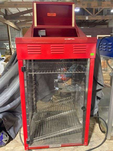 Wisco Industries Commercial Food Warmer model no. 690-25- 17”x17”x39 ...